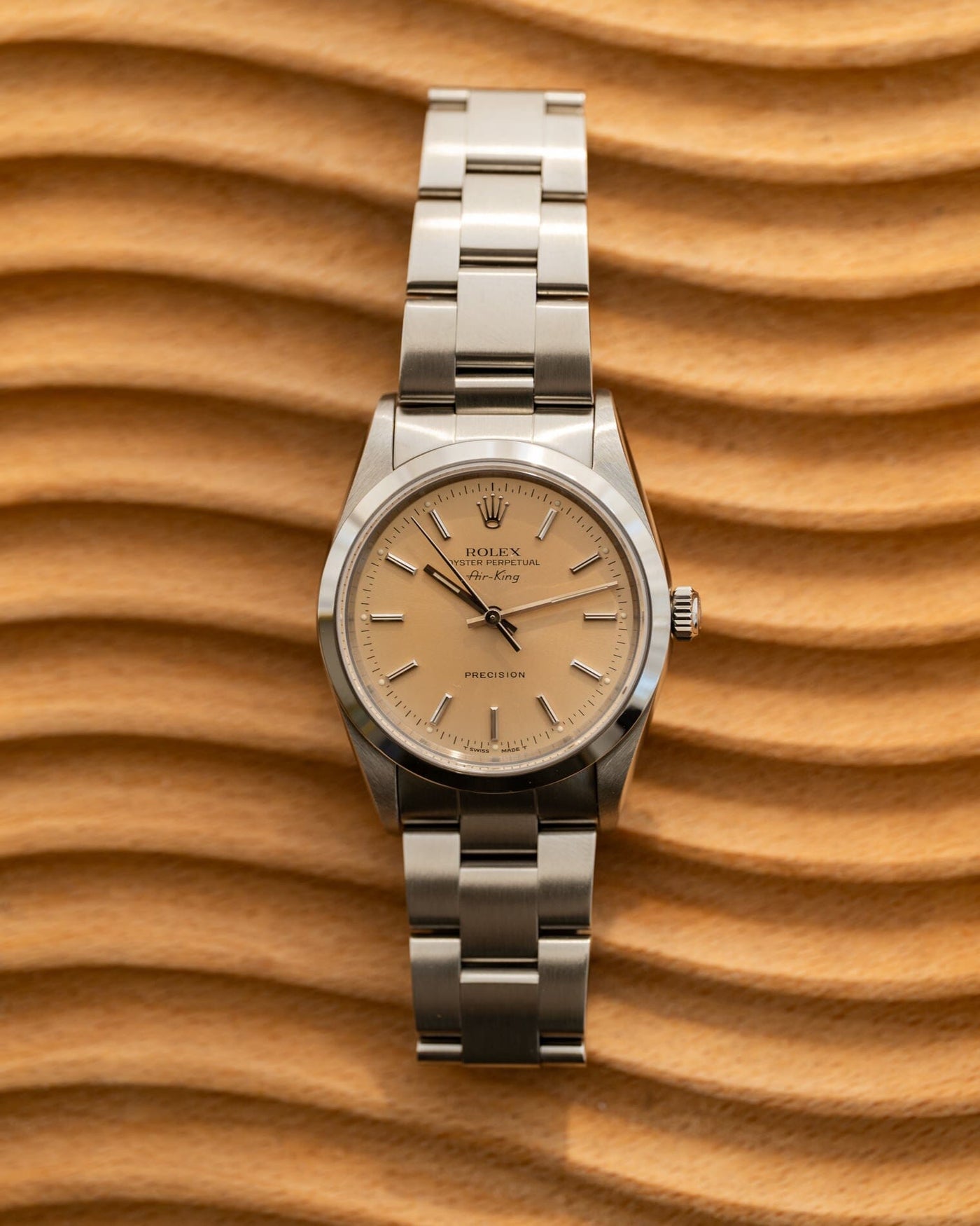 Rolex Air-King 14000 Cream Dial W Serial | ARBITRO